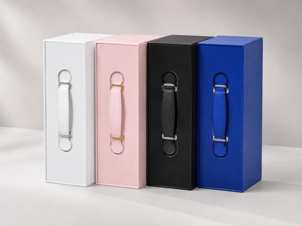 Quality Foldable Suitcase Gift Boxes with Carry Handles for sale