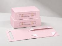 China Foldable Suitcase Gift Boxes with Carry Handles for sale