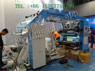 Cina Lunghezza flessografica non tessuta completamente automatica della stampatrice 200mm~1000mm in vendita