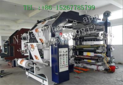 Cina Stampatrice di Flexo di colore di alta velocità 6 per i pp non tessuti/carta Rolls in vendita