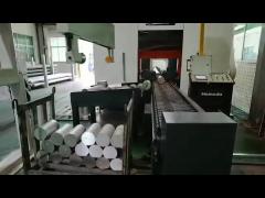 Entièrement la bande industrielle de coupe en métal d'automation a vu que commande numérique par ordinateur de 400mm découpée ont vu