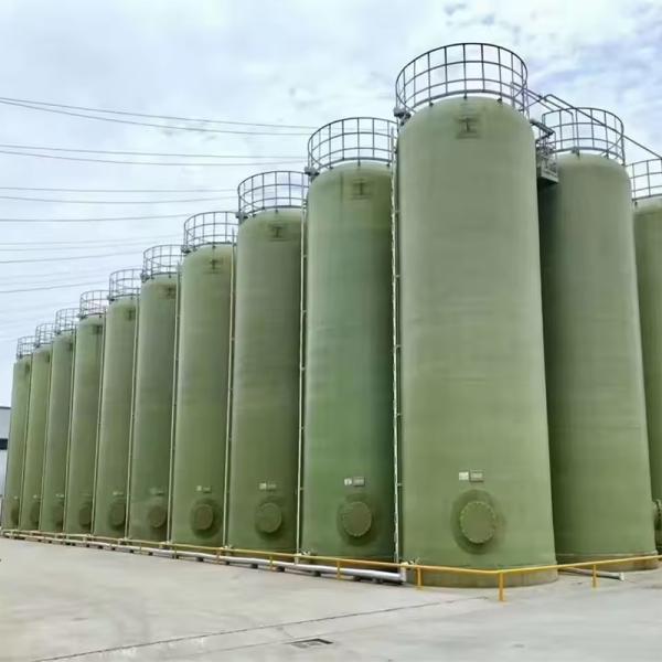Quality High Strength Fiberglass Storage Tanks Corrosion Resistant Lightweight and Durable for sale