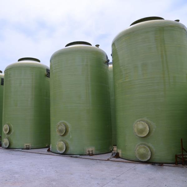 Quality Lightweight Large Fiberglass Frp Tanks Reduce Installation And Transportation Costs for sale
