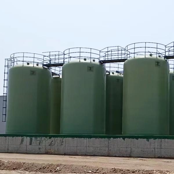 Quality Long Service Life Fiberglass Reinforced Plastic Tanks High Strength Corrosion Resistant Frp Vertical Tank for sale