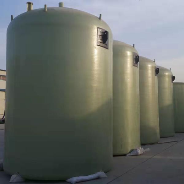 Quality Outdoor Fiberglass Storage Tank UV Resistant And Weather Resistant Coating for sale