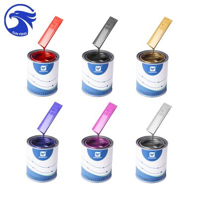 China Fast Drying Acrylic Mixture 1K Acrylic Car Paint For Automotive Refinish Paint for sale