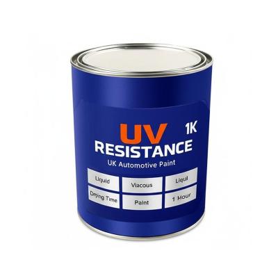 China Uv Resistance Yes 1K Automotive Paint with Liquid Viscous Paint Drying Time of 1 Hour for sale
