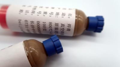 China High Electrical Conductivity Vacuum Brazing Paste for 715-1319C Temperature Range 100g for sale