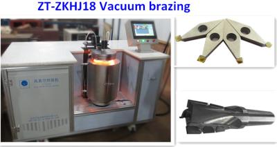 China Automatic Vacuum Brazing PCD Machine PLC Control Temperature Resistance for sale