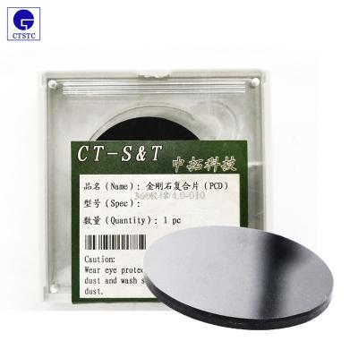 China Thickness 1.0mm 1.6mm 2.0mm 3.2mm PCD Cutting Tool Blanks for sale