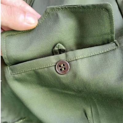 Cina Modello stampato unisex di tessitura tessuto respirabile tinto normale del rivestimento di campo M65 in vendita