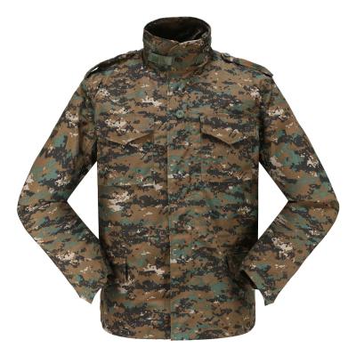 中国 M65屋外のウインドブレイカーのジャケットの柔らかい通気性の編まれた生地 販売のため