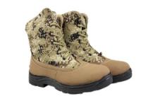 China Folding Resistant Military Leather Boots for sale