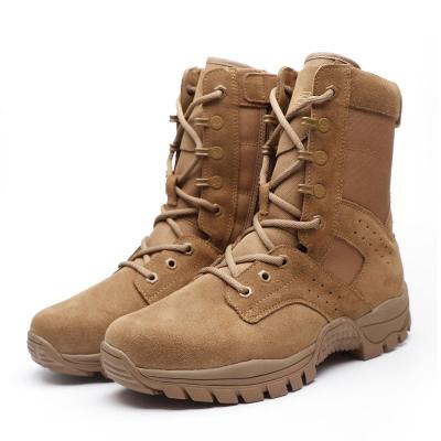 Cina Chiusura lampo militare di Brown EVA Insole Tactical Boots With di 3515 stivali di cuoio in vendita