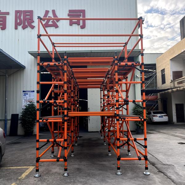 Quality Anti Oxidising Fiberglass Mobile Scaffold Tower 200kg/Sqm Load Capacity for sale