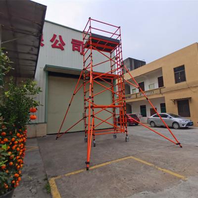 Cina Leader GRP Fibra di vetro stretta mobile scaffold torre a prova di fuoco antiossidazione in vendita