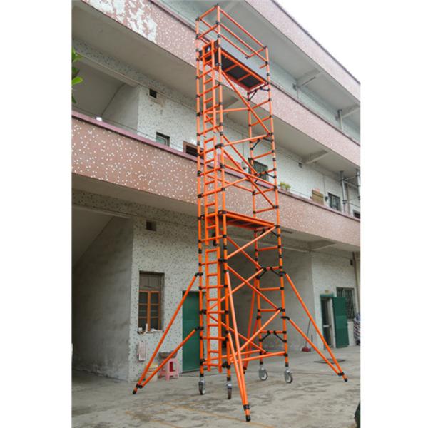 Torre de andamios de fibra de vidrio resistente a la corrosión Capacidad de carga 200 kg/m2
