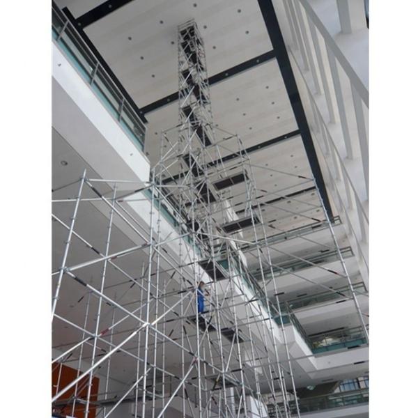 Quality 50.8mm Diameter Aluminium Scaffold Tower 39m Height 3.2m Thickness Ringlock for sale