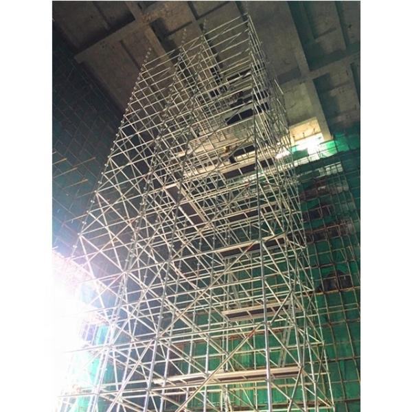 Quality Aluminium Lightweight Birdcage Scaffolding , Mobile Scaffold Tower For Easy for sale