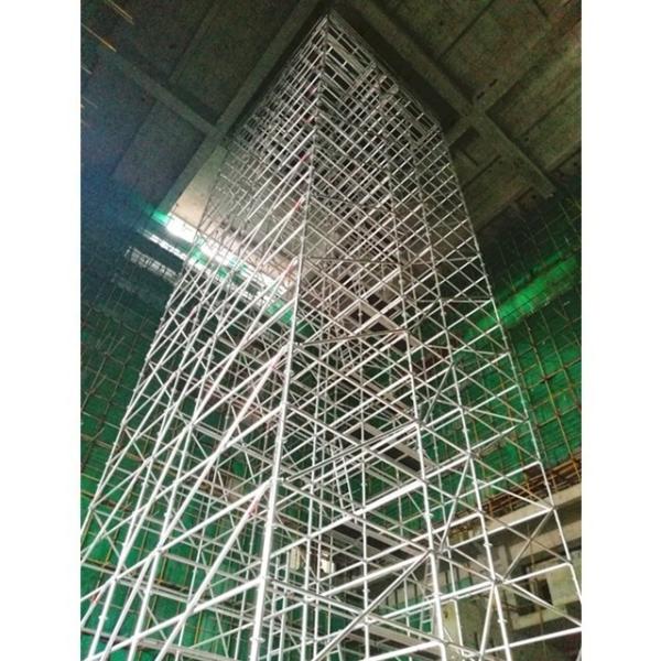 Quality Aluminium Lightweight Birdcage Scaffolding , Mobile Scaffold Tower For Easy for sale