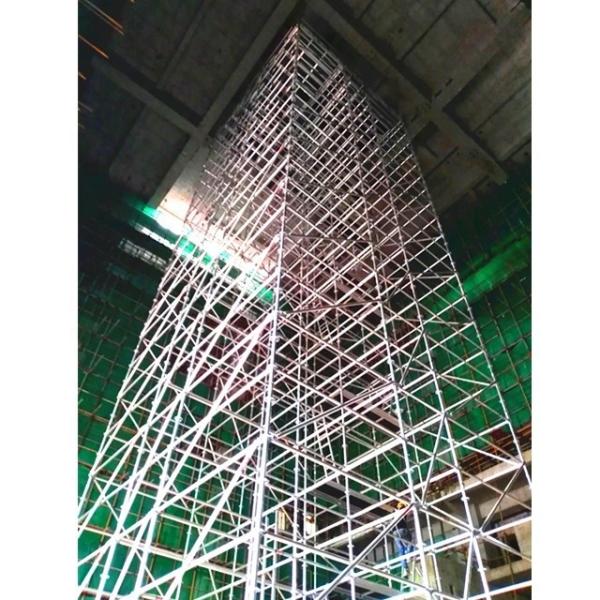 Quality Aluminium Lightweight Birdcage Scaffolding , Mobile Scaffold Tower For Easy for sale