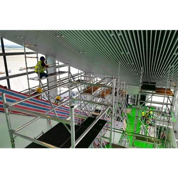Quality Cusomized Aluminium Mobile Tower Cantilever Scaffold Platform For Escalator for sale