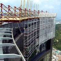 Quality Aluminium Ringlock Suspended Scaffolding Platform For Curtain Wall Project 3.2mm for sale