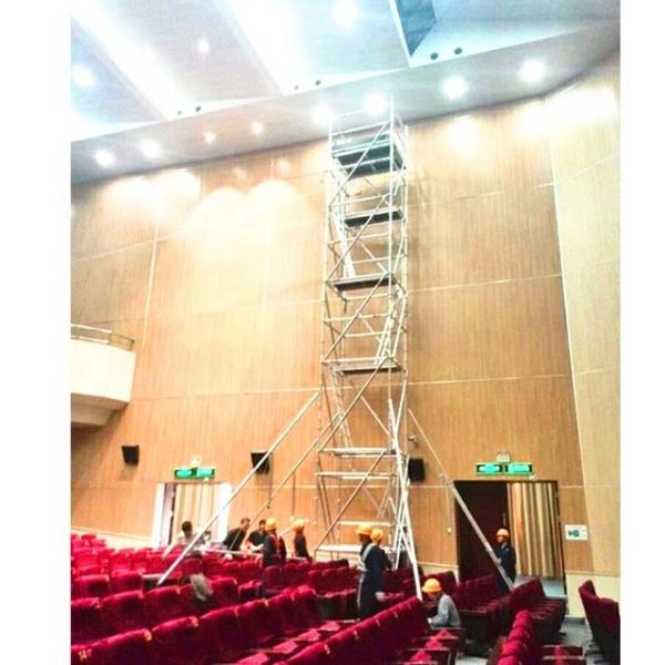 Quality Mobile Aluminium Scaffold Towers 1.8mm 3.2mm Thickness For Outdoor Building for sale