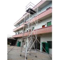 China Aluminum Ring Lock Scaffolding Tower 200kg/sqm Load Capacity 50.8mm Tube Diameter CE GS Certified for sale