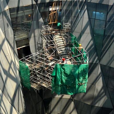 China Aluminum Suspended Platform Scaffolding , Cuplock Scaffolding System 1.8mm Thickness for sale