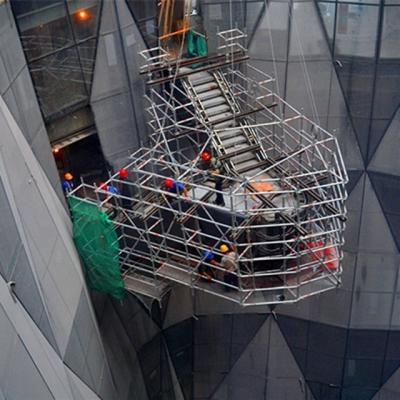 China Aluminum Suspended Platform Scaffolding , Cuplock Scaffolding System 1.8mm Thickness for sale
