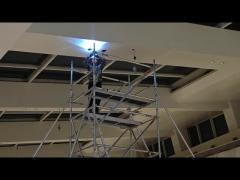 Anel de bloqueio de acesso móvel de alumínio torre andaime 2-40m de altura com menos componentes