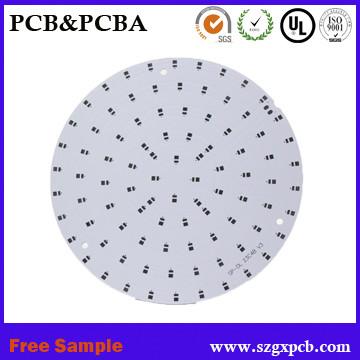 China Aluminum PCB factory in China for LED grow light bulb board firewall motherboard with SGS, UL free sample for sale
