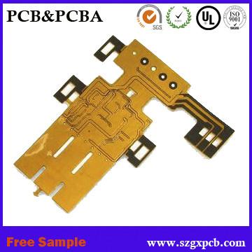 China 3M paste Black soldermask flexible PCB FPC free sample with CE FCC ROHS UL certification for sale