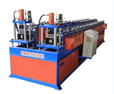 Cina rotolo spesso della ferrovia di guida del portello scorrevole di 0.5-1.5mm che forma macchina 2 in 1 alta precisione in vendita