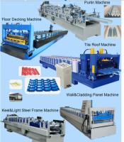China Highly Efficient Standing Seam Metal Roof Machine , Wall Cladding Forming Machine for sale