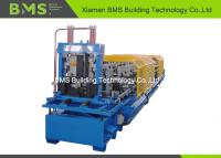 China Customizable CZ Purlin Roll Forming Machine HMI / PLC Control Panel System for sale