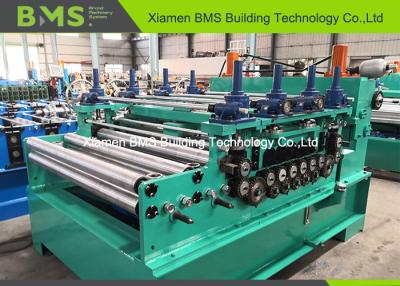 China Schneiden Sie zum Längen-Baugerüst die Rolle, die Maschine für 0,5 - 3.0mm den Edelstahl bildet zu verkaufen