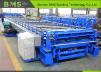 China 20 Stations Cold Floor Dcek Roll Forming Machine With PLC Control System for sale