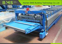 China 20 Stations Cold Floor Dcek Roll Forming Machine With PLC Control System for sale