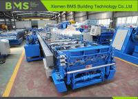 China 20 Stations Cold Floor Dcek Roll Forming Machine With PLC Control System for sale