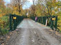 China Modular Bailey Bridge Steel Structure Painted Galvanized 321 Type 100 Truss High Load Capacity for sale
