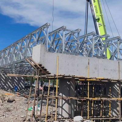 Cina OEM Portable Steel Truss Bridge Galvanizzato o Dipinto Trattamento Superficiale Bailey Bridge Manufacturer in vendita