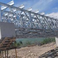 Quality Steel Temporary Pedestrian Bridge Modular Steel Bridges 1.5m 2.134m Panel Height for sale