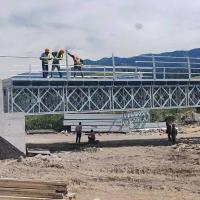 Quality Modular Portable Steel Bridges For Sale Q345B Main Steel Truss Bridge for sale