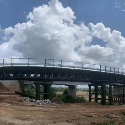China Special Steel Structure Emergency Modular Bridge Prefab Pedestrian Bridge Corrosion Resistance for sale