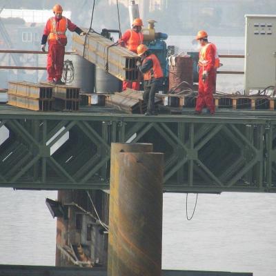 China Eenvoudige stalen trussbrug / lichtstaal prefabriceerde trussbrug 3,15m 4,2m 7,35m 10,5m Te koop