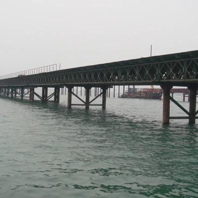 China Steel Lighting Emergency Modular Bridge / Construction Steel Truss Bridge for sale