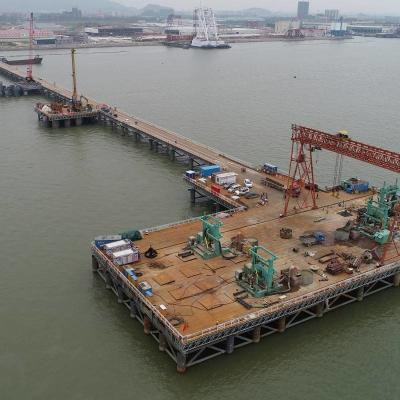 China Steel Structure Bailey Truss Bridge Painted Or Galvanized Surface Finish for sale