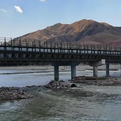 China Durable Bailey Bridge Steel Q345B Hot Dip Galvanized Box Truss Bridge for sale